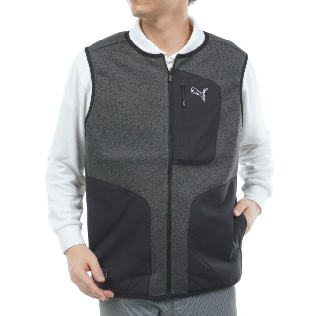 プーマ　PUMA　シャドウキャット フリースベスト