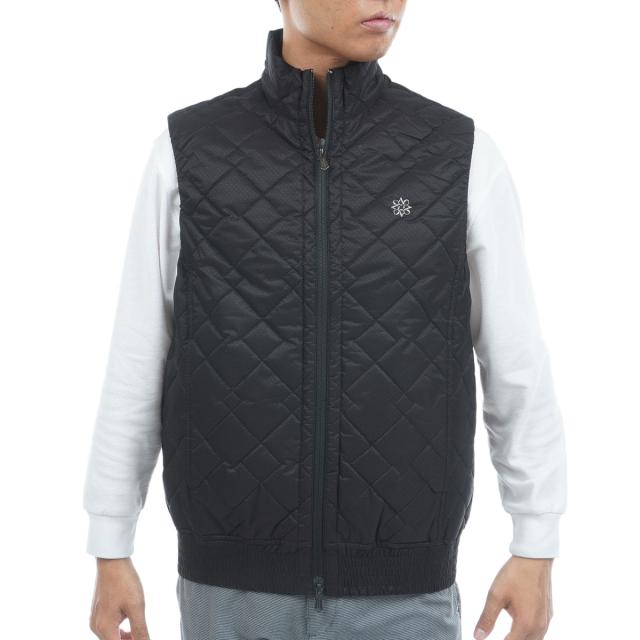 セント・アンドリュース　St ANDREWS　ドットストレッチキルトベスト