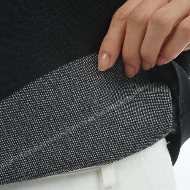 セント・アンドリュース St ANDREWS ダブルジャカード半袖ポロセーター