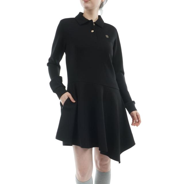 セント・アンドリュース　St ANDREWS　ダンボールニットポロワンピース　レディス