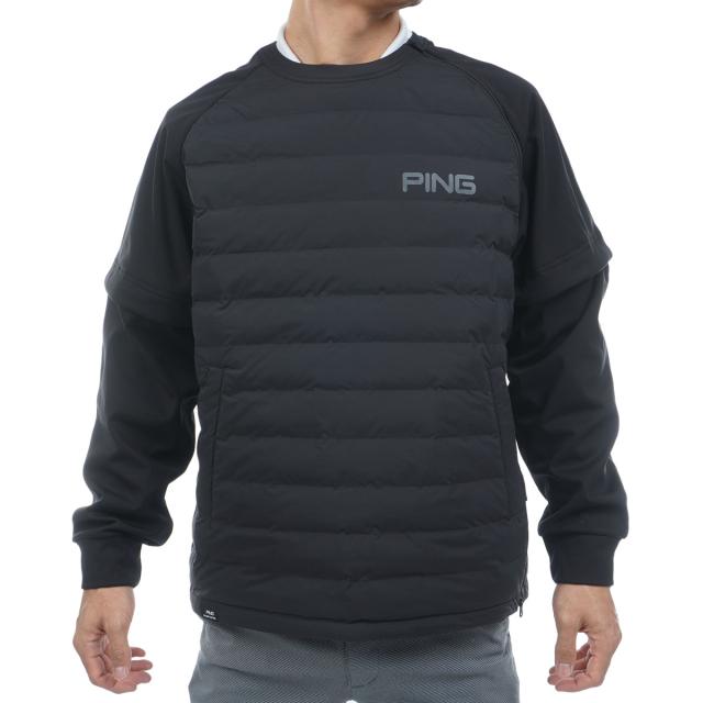 ピン　PING　2WAY ハイブリッド中綿スニードブルゾン