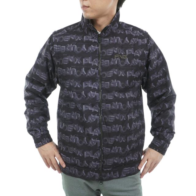 ピン　PING　2WAY ドットグラデーション スタンドブルゾン