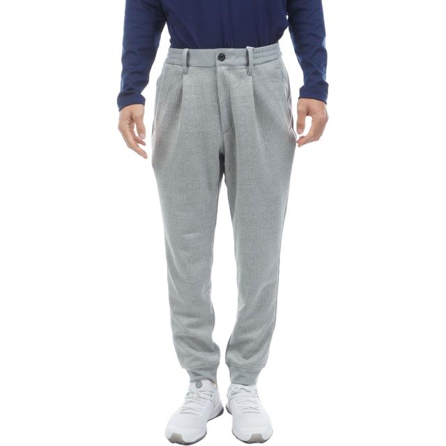 ピン　PING　キルトジャカード ワンタックジョガーパンツ