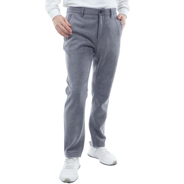 ピン　PING　ニットコーデュロイ テーパードパンツ