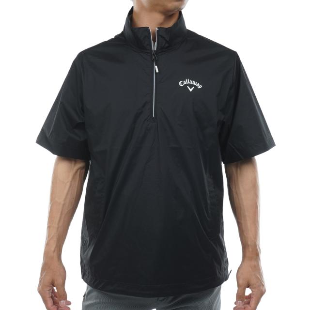 キャロウェイゴルフ　Callaway Golf　ハーフジップ半袖ブルゾン