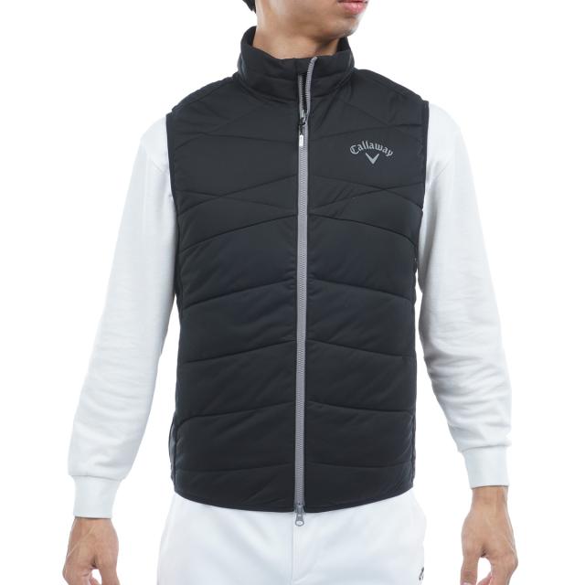 キャロウェイゴルフ　Callaway Golf　ストレッチ フルジップ中綿ベスト