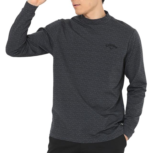 キャロウェイゴルフ　Callaway Golf　長袖モックネックシャツ