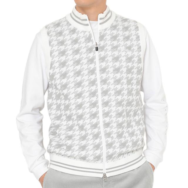 キャロウェイゴルフ　Callaway Golf　フルジップニットベスト