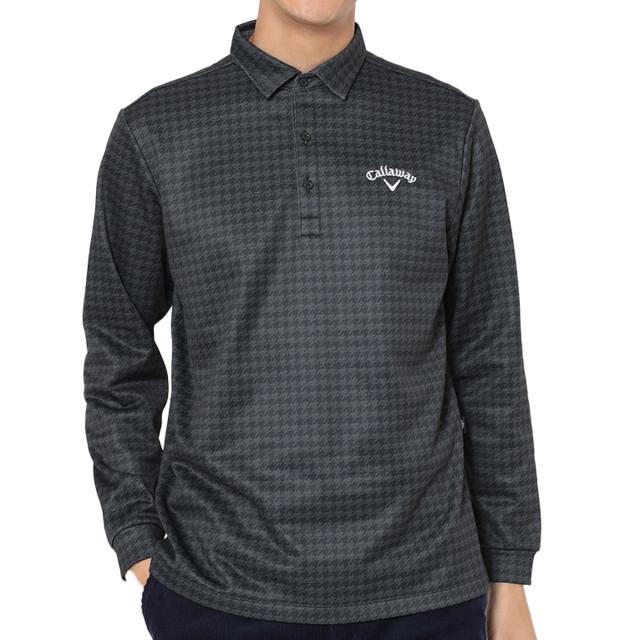 キャロウェイゴルフ　Callaway Golf　裏起毛 長袖ポロシャツ