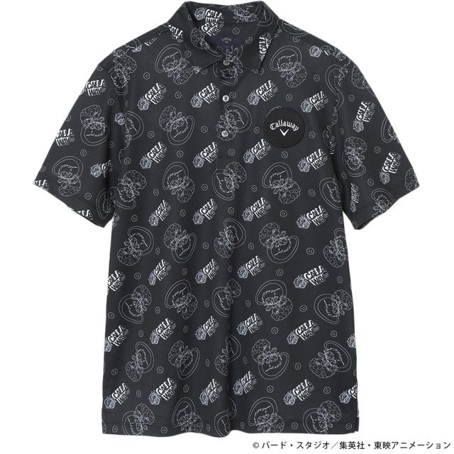キャロウェイゴルフ　Callaway Golf　ドラゴンボール／総柄プリントシャツ