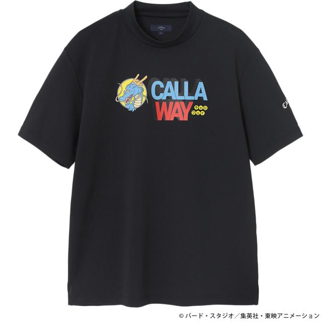 キャロウェイゴルフ　Callaway Golf　ドラゴンボール／ロゴプリントモックネック