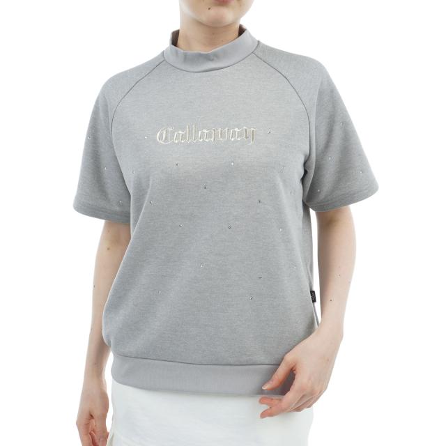 キャロウェイゴルフ　Callaway Golf　クルーネック半袖スウェット　レディス