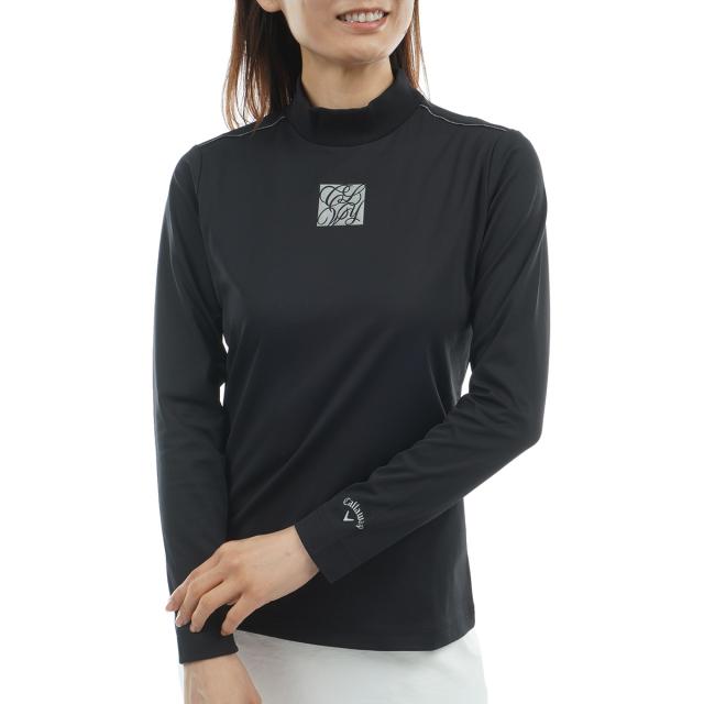 キャロウェイゴルフ　Callaway Golf　モックネック長袖シャツ　レディス