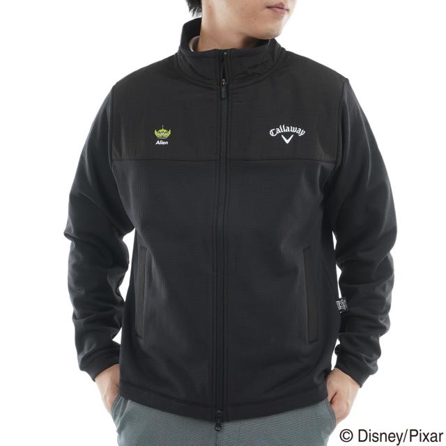 キャロウェイゴルフ　Callaway Golf　トイ・ストーリー／キャロウェイコレクション バックグリッド裏起毛フルジップスウェット