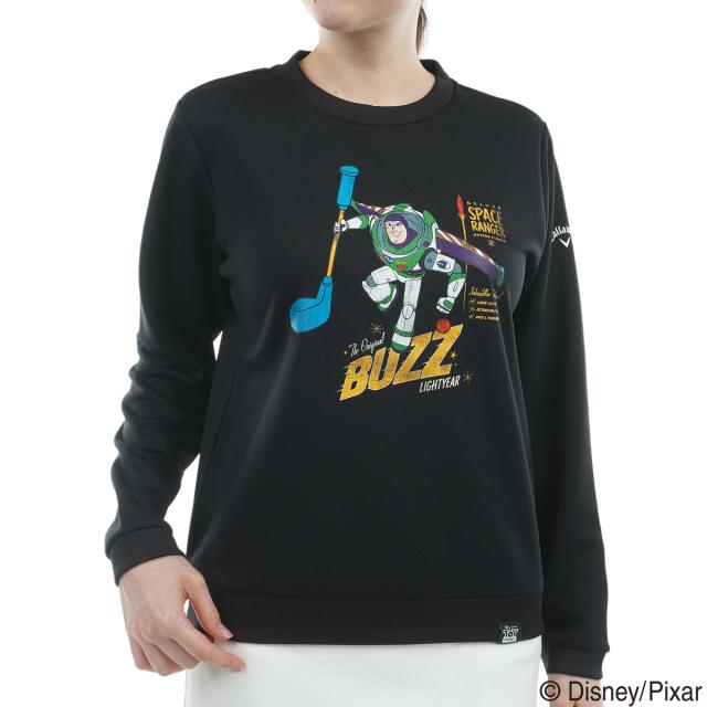 キャロウェイゴルフ　Callaway Golf　トイ・ストーリー／キャロウェイコレクション プルオーバークルーネックスウェット　レディス