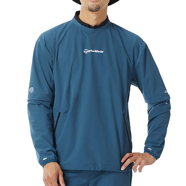 テーラーメイド　Taylor Made　ストレッチ 2WAY コンバーチブル クルーネックプルオーバー