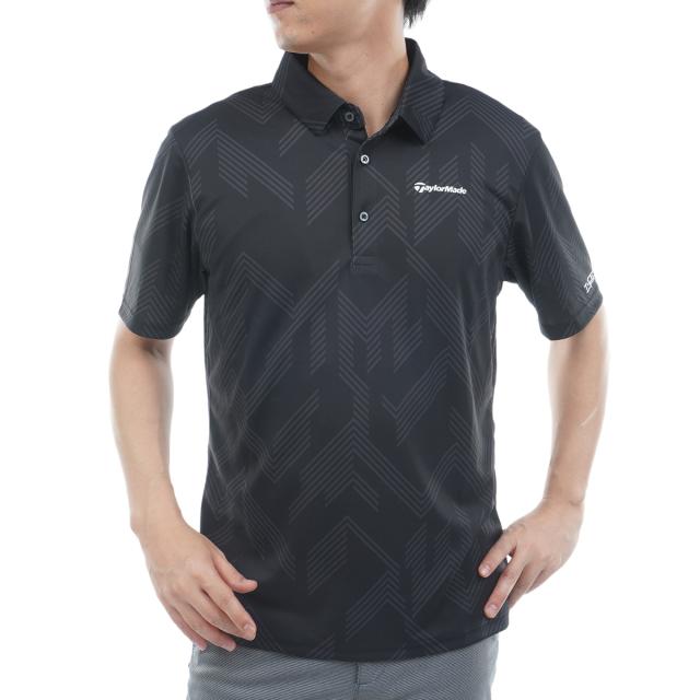テーラーメイド　Taylor Made　ストレッチ T-ICEグラフィック 半袖ポロシャツ
