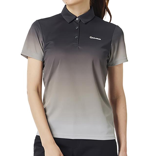 テーラーメイド　Taylor Made　ストレッチ T-ICE グラデーション半袖ポロシャツ　レディス