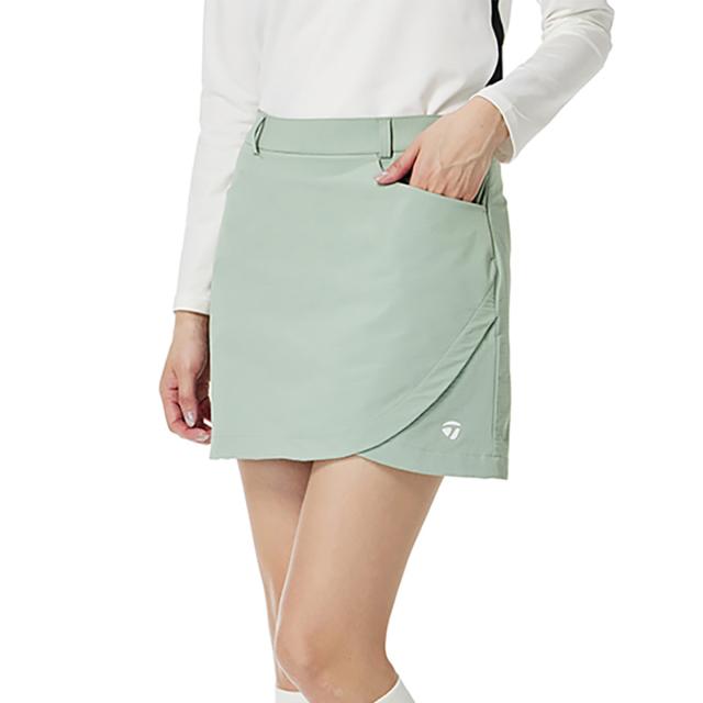 テーラーメイド　Taylor Made　ストレッチ ラウンドスリットスコート　レディス