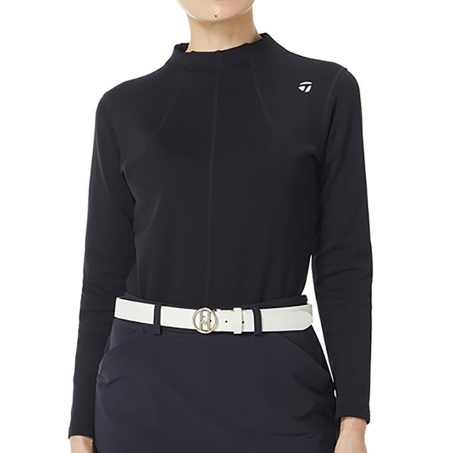 テーラーメイド　Taylor Made　ストレッチ T-HEATブロッキング モックネック長袖シャツ　レディス