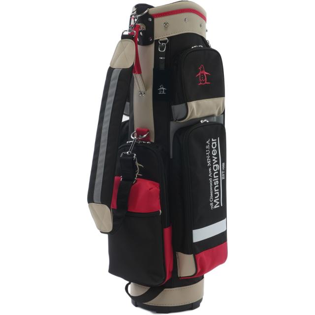 マンシングウェア　Munsingwear　マルチカラーキャディバッグ　レディス