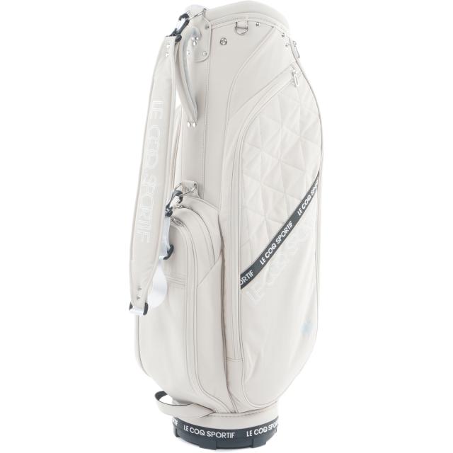 ルコックスポルティフ ゴルフ　Le coq sportif GOLF　キルティングデザイン 軽量キャディバッグ　レディス