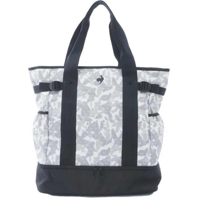 ルコックスポルティフ ゴルフ　Le coq sportif GOLF　マティスモザイク柄デザイン 二層式ポケットタイプ トートバッグ