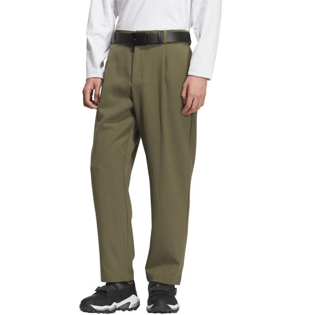 アディダス　Adidas　EXストレッチ アクティブ ワイドクラッシック ワンタックアンクルパンツ