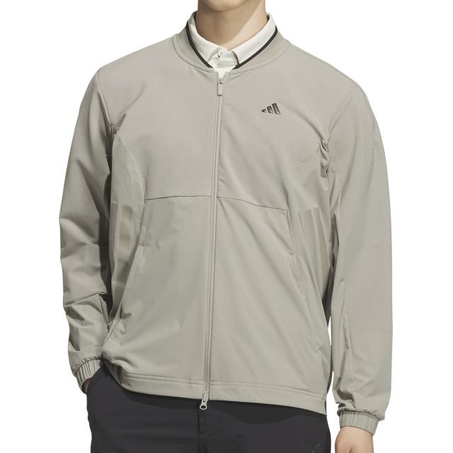アディダス　Adidas　ストレッチ アディゼロ 軽量 ファブリックミックス フルジップジャケット