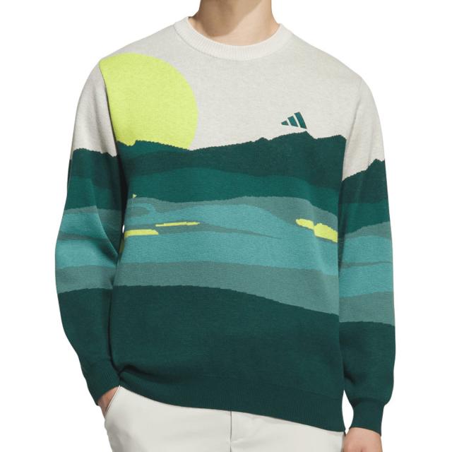 アディダス　Adidas　グラフィック クルーネックセーター