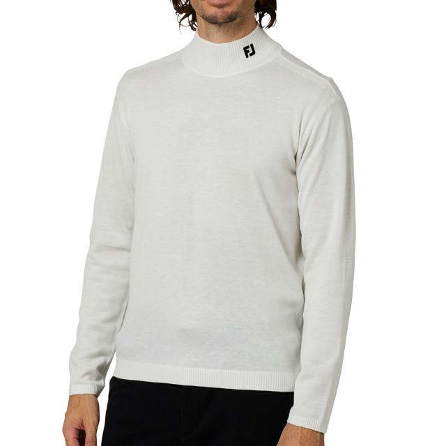 フットジョイ　Foot Joy　ストレッチ ハイネック長袖セーターシャツ