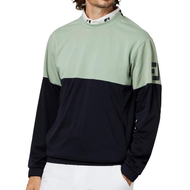 フットジョイ　Foot Joy　ストレッチ パフォーマンス クルーネックプルオーバー