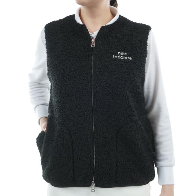 ニューバランス　New Balance　クラッシュボア フルジップベスト　レディス