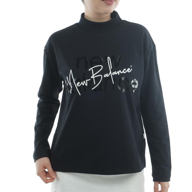 ニューバランス　New Balance　バックピケ 長袖モックネックプルオーバー　レディス