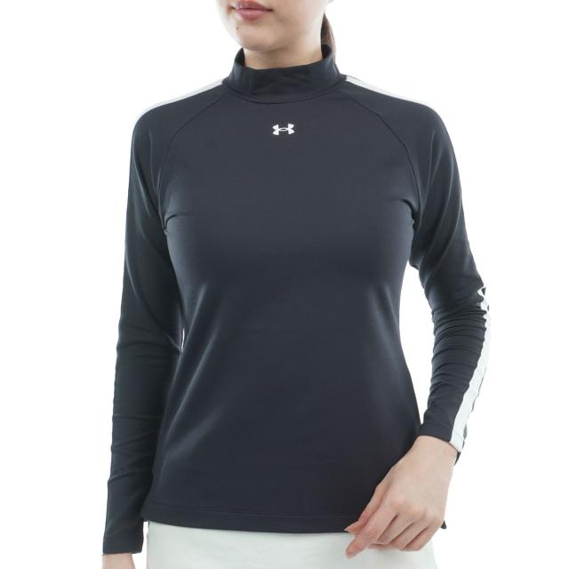 アンダーアーマー　Under Armour　ストレッチ UA ドライブアーマー モックネック長袖ニットシャツ　レディス