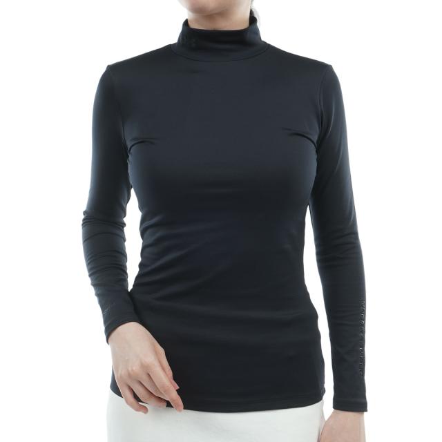 アンダーアーマー　Under Armour　コールドギア ストレッチ UA インフラレッド コンプレッション モックネック長袖シャツ　レディス