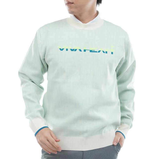 ビバハート　VIVA HEART　ステンドグラス柄 軽量セーター