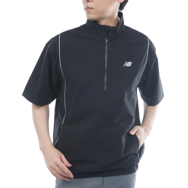 ニューバランス　New Balance　マットタフタ 5分袖スタンドジップブルゾン
