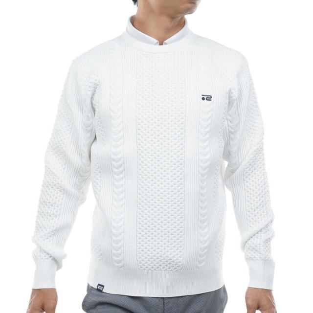 ロサーセン　ROSASEN　軽量 ケーブル編みセーター