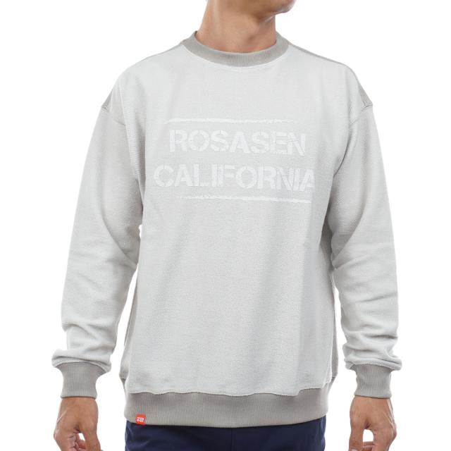 ロサーセン　ROSASEN　裏毛裏使い ウォッシュドプルオーバー