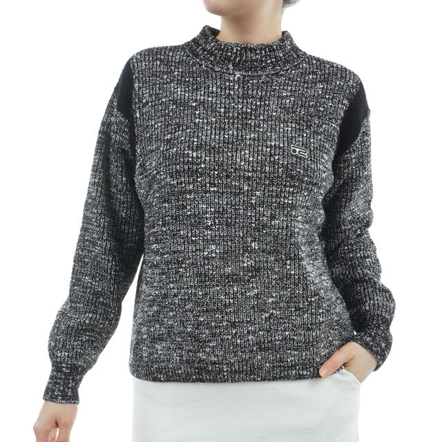 ロサーセン　ROSASEN　A-Line フェザーヤーン スラブ 片畦セーター　レディス