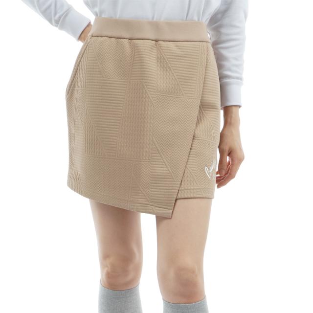 ロサーセン　ROSASEN　A-Line ストレッチ 膨れジャカード パッチワーク柄スカート　レディス