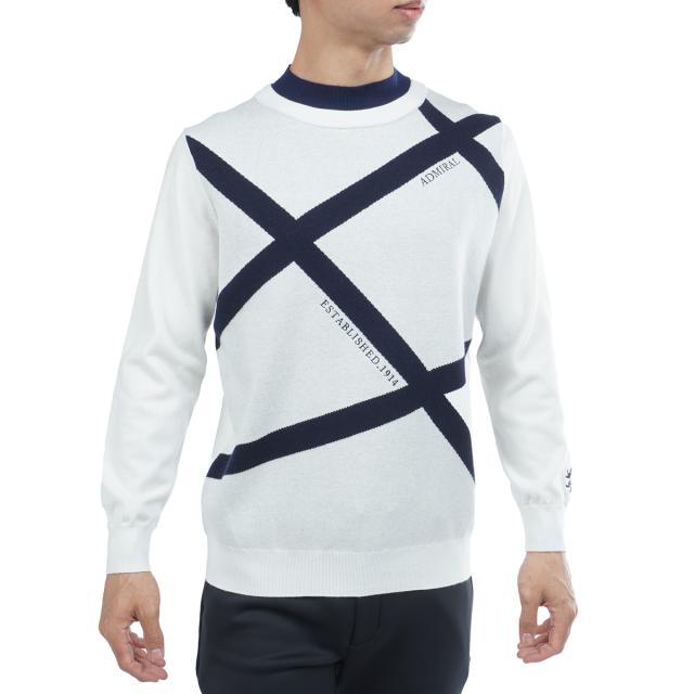 アドミラル　Admiral　ホカタッチ レイヤードモックネックセーター