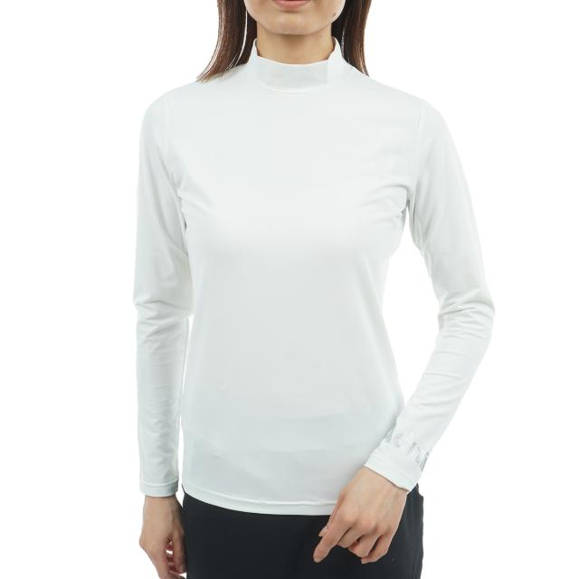 アドミラル　Admiral　ストレッチ 美ハダッチ モックネック長袖インナーシャツ　レディス