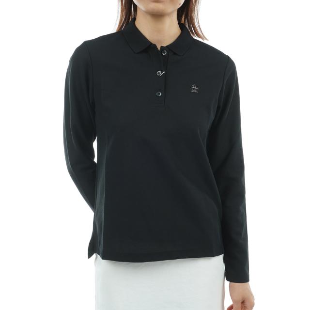 マンシングウェア　Munsingwear　10 YEARS POLO SHIRTS 長袖ポロシャツ　レディス