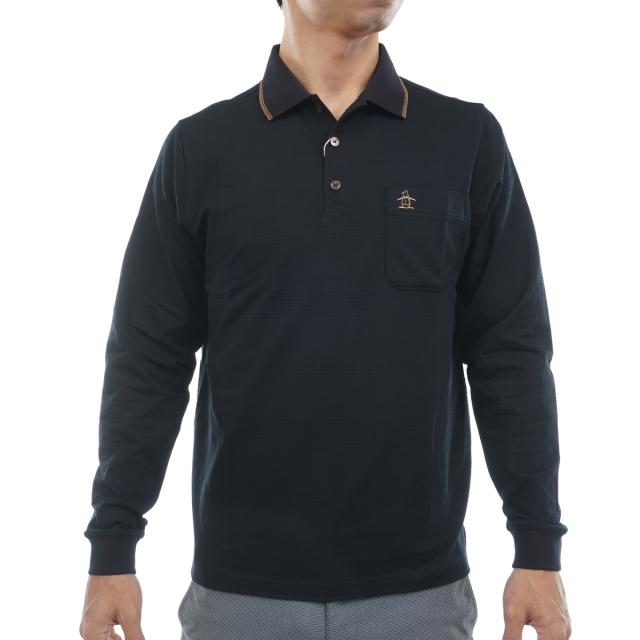 マンシングウェア　Munsingwear　ストレッチ サッカーグレンチェック 長袖シャツ