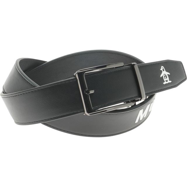 マンシングウェア　Munsingwear　ストレッチ スライドロック ロゴデザインベルト