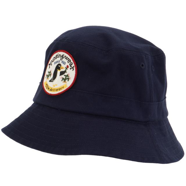 マンシングウェア　Munsingwear　70th ANNIVERSARY SODE  KAHO 70周年限定ワンポイント バケットハット