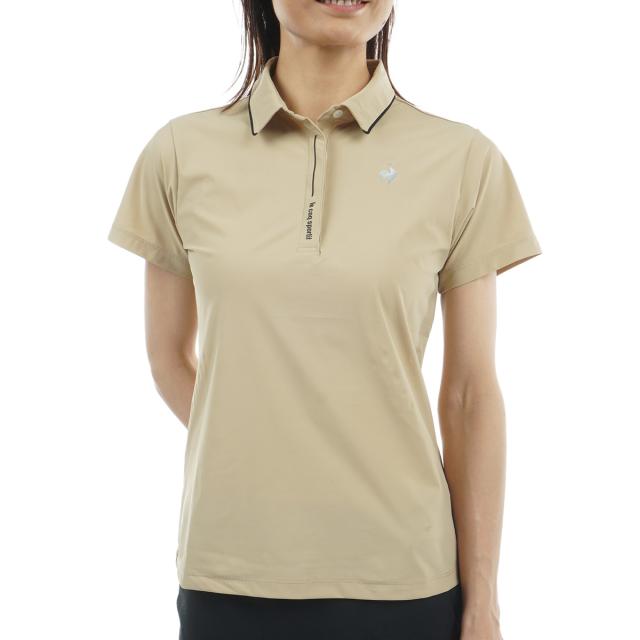 ルコックスポルティフ ゴルフ　Le coq sportif GOLF　ストレッチ 半袖ポロシャツ　レディス