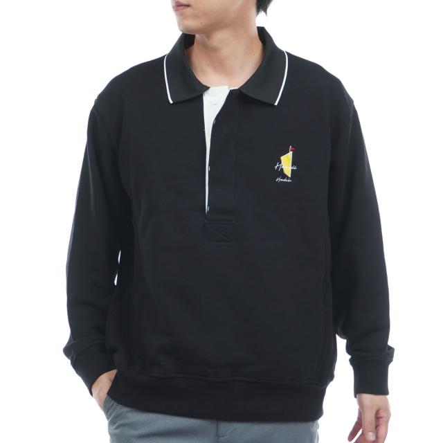 サルベージ パブリック コレパ　SALVAGE PUBLIC Kolepa　DH MASTERS カラマ長袖ポロシャツ